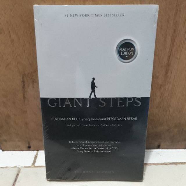 Jual Buku 100% original giant steps perubahan kecil yg membuat perbedaan besar by anthony ...