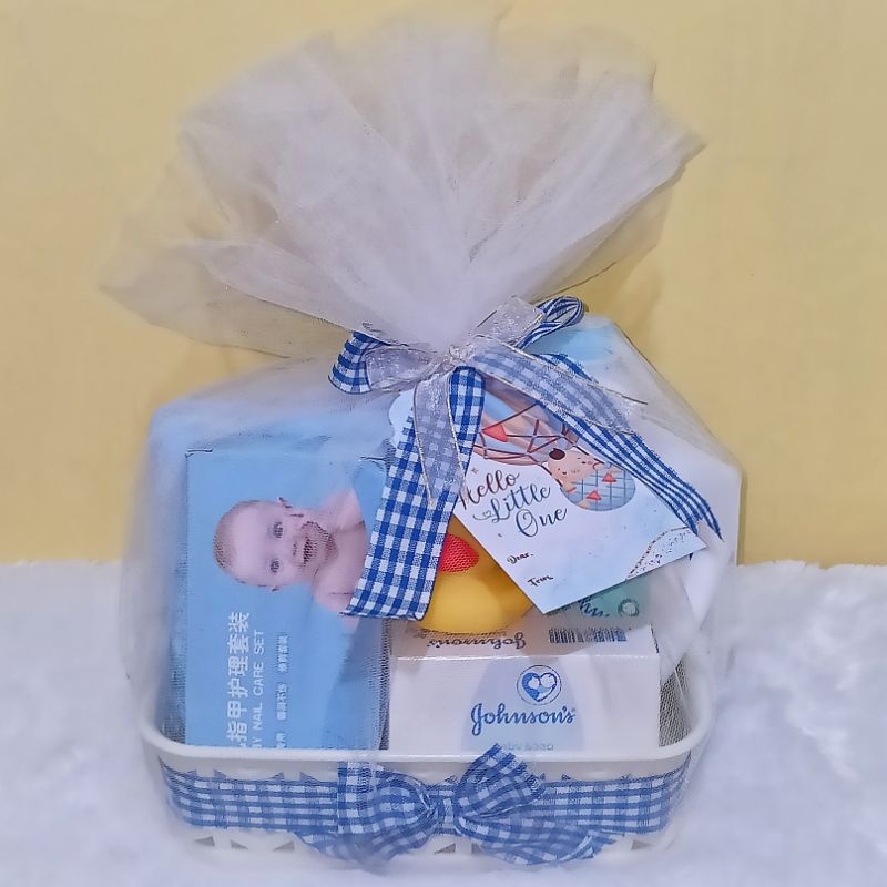Jual Parcel / Hampers New Born Baby Alat Mandi (Mini Bath Time Series ...