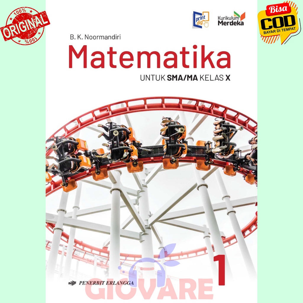 Jual BUKU MATEMATIKA KELAS 10 ERLANGGA KURIKULUM MERDEKA ORIGINAL | MATEMATIKA SMA/MA KLS.10/KM ...