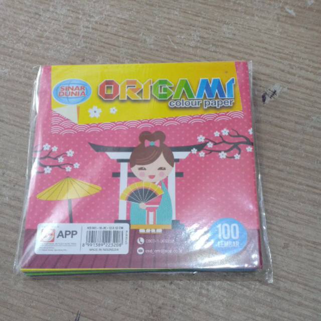 Jual Origami Sidu 12x12 (1bks isi 100lbr) | Shopee Indonesia