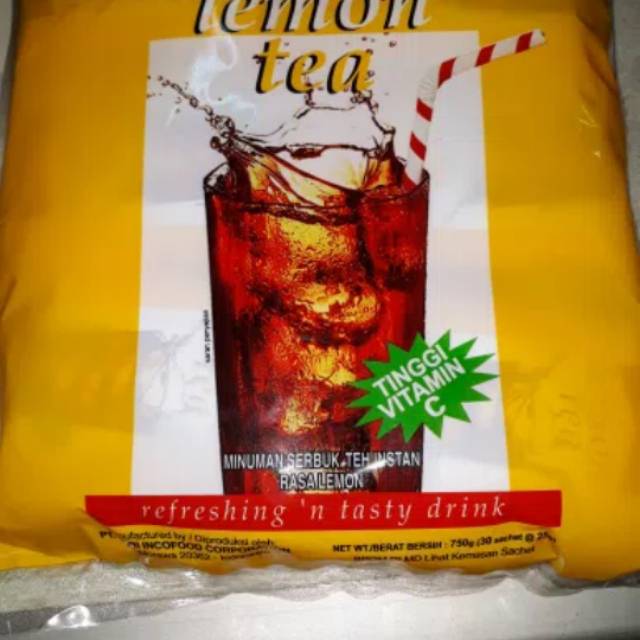 Jual Lemon Tea Max Tea 30 sachet | Shopee Indonesia