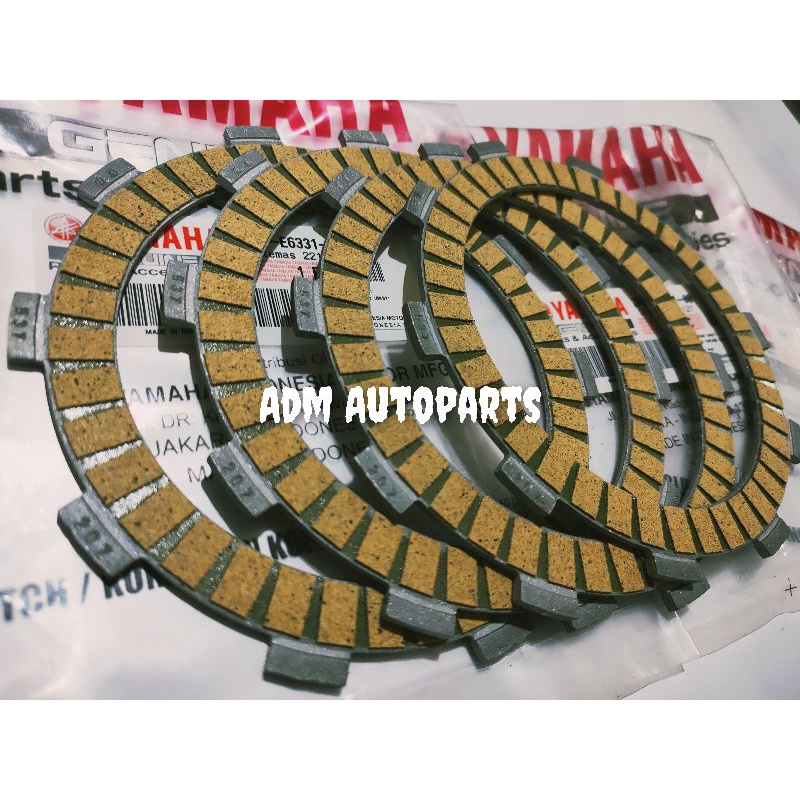Jual KAMPAS KOPLING SET 4PCS KODE 2PV /2ND MX KING 150 R15 V2 VIXION ...