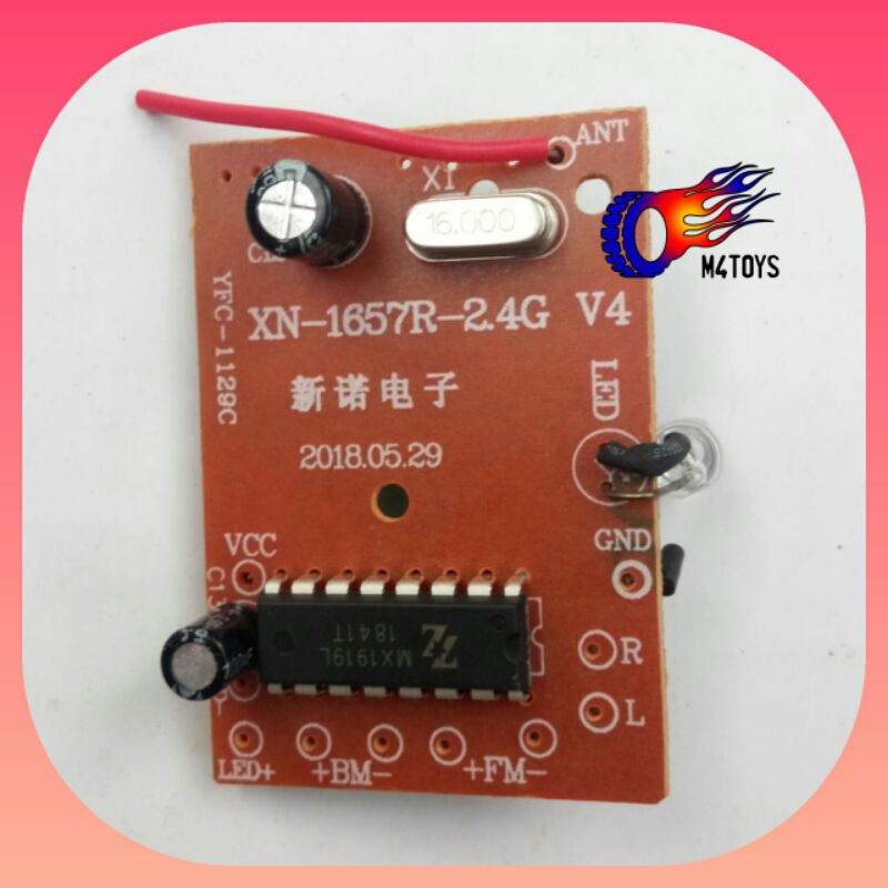 Jual PCB Resiver XN 1657R 2.4G | Shopee Indonesia
