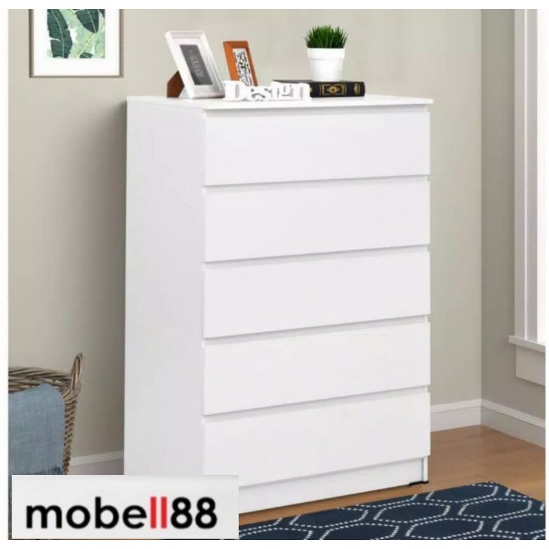 Jual lemari rak laci bertingkat rak kotak penyimpanan chase drawer ...