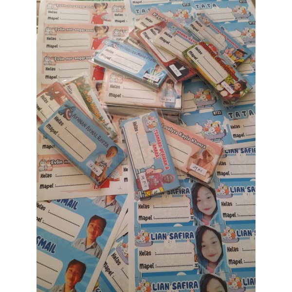Jual Stiker nama foto | Shopee Indonesia