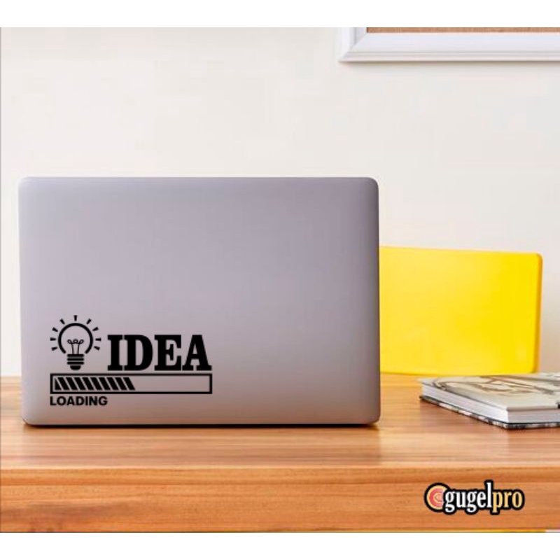 Jual stiker laptop macbook sticker idea loading | Shopee Indonesia
