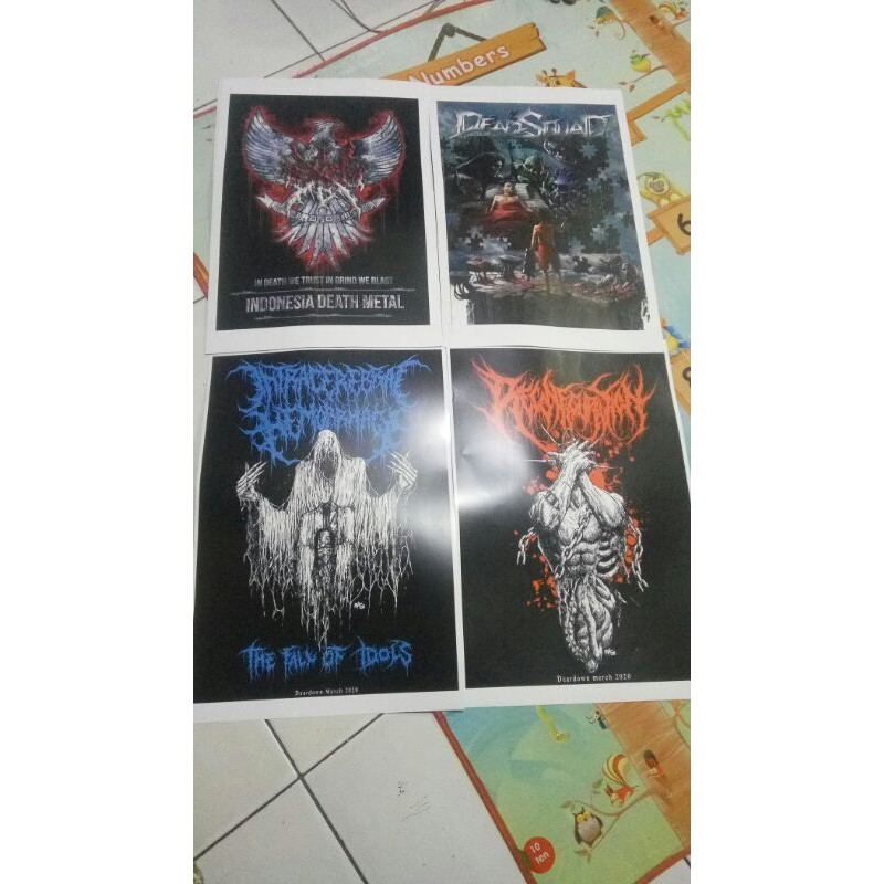 Jual POSTER BAND UKURAN A3+ | Shopee Indonesia