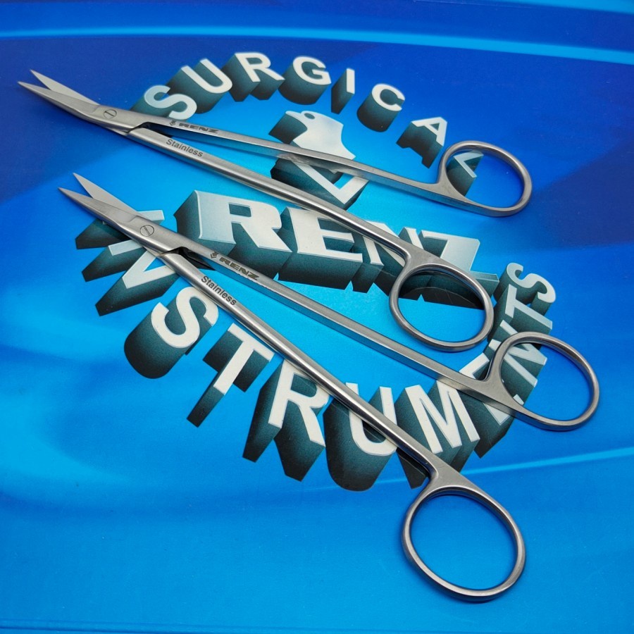 Jual Alat Medis Alkes Gunting THT Dean Tonsil Scissor 17 cm|Renz ...