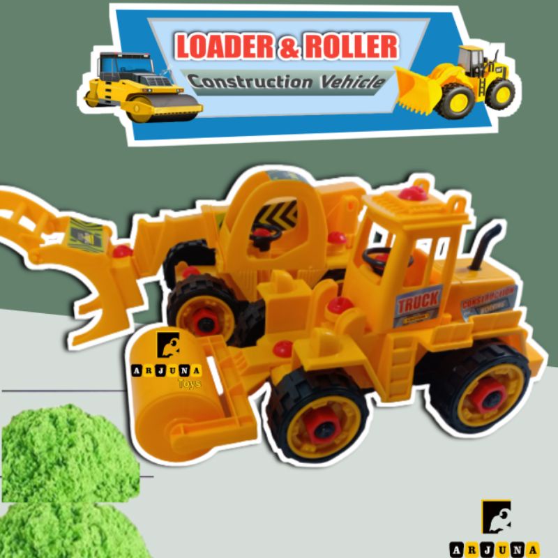 Jual Mainan Play Set Take a Part Assembly Bulldozer Toys Edukasi ...