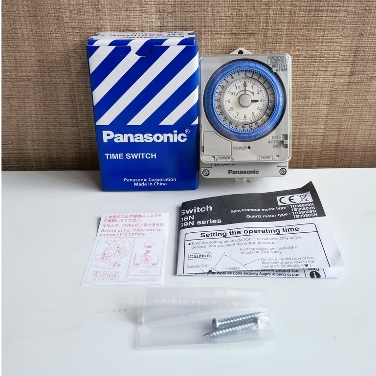 Jual Panasonic Time Switch Timer (TB-38809NE7) | Shopee Indonesia