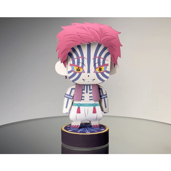 Jual Chibi Akaza Smile Kimetsu no Yaiba Demon Slayer Papercraft ...