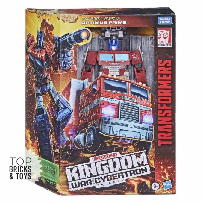 Jual HASBRO, Transformers Kingdom Leader WFC-K11 Optimus Prime | Shopee ...