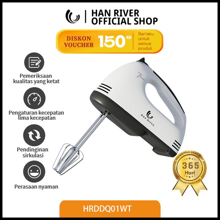 Jual Han River Hand Mixer He -133 / He -133 - Putih - Putih | Shopee ...