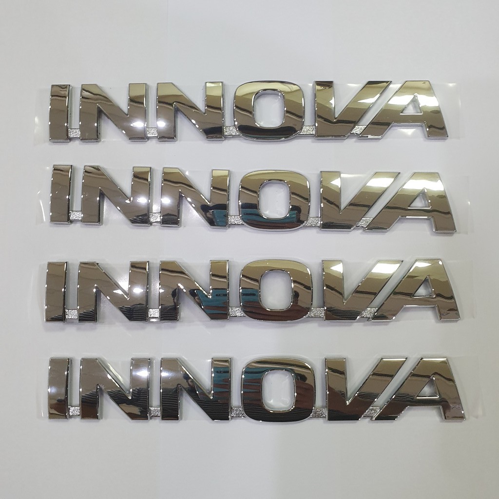 Jual emblem logo innova pintu bagasi model innova baru reborn ORI ...