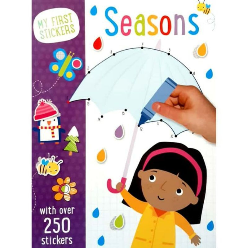 Jual Make Believe Ideas - My First Sticker Activity : Seasons | Shopee ...