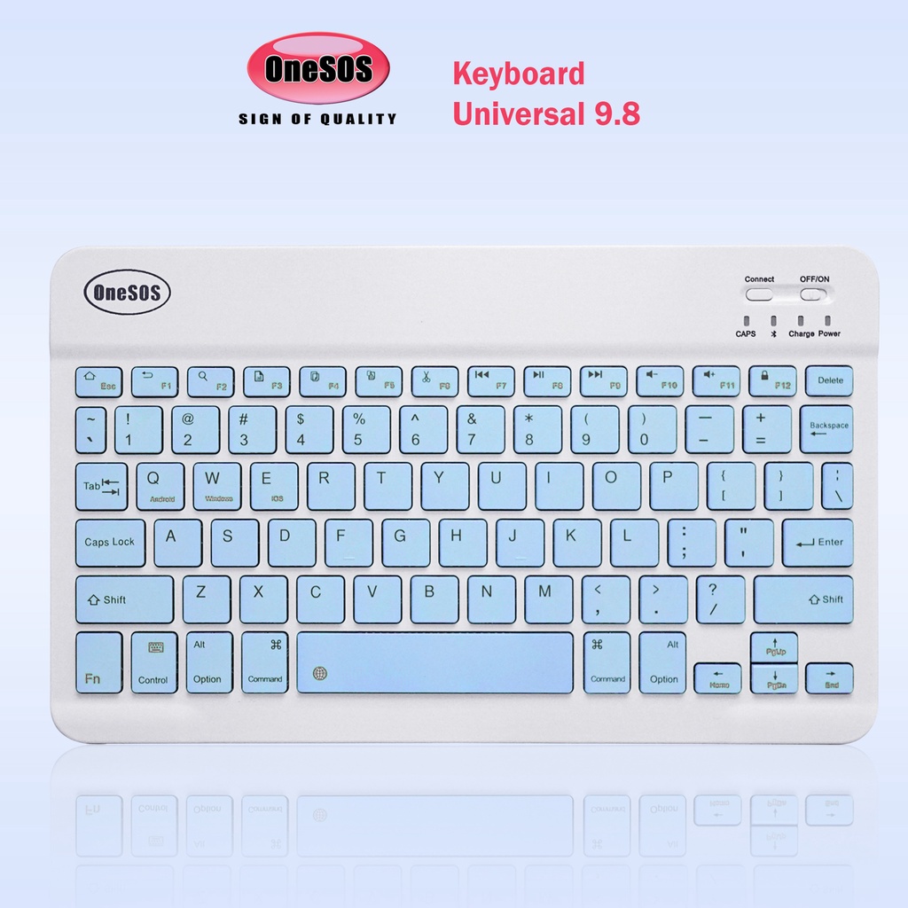 Jual OneSOS Keyboard Wireless Bluetooth Laptop iPad Handphone / Mini ...
