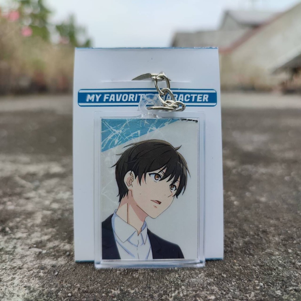 Jual Keychain Anime Tantei wa Mou Shindeiru - Ganci Anime Mieruko-chan ...