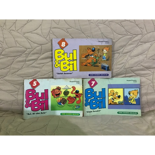 Jual Buku Komik Bul Bil Bul & Bil Bul Dan Bil Bul And Bil | Shopee ...