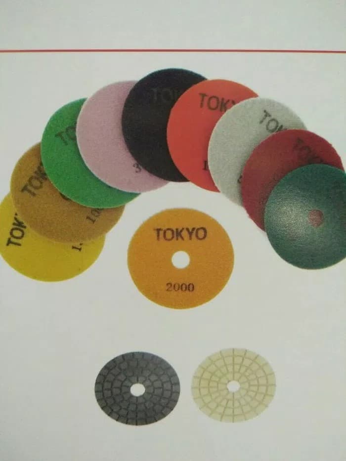 Jual baru DIAMOND PAD TOKYO - POLISHING PADS TOKYO - POLES MARMER DAN ...