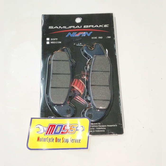 Jual Kampas Rem Nissin 2 Piston Samurai Brake | Shopee Indonesia