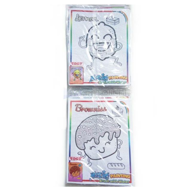 Jual Buku Mewarnai Magic Painting menggunakan Air | Shopee Indonesia