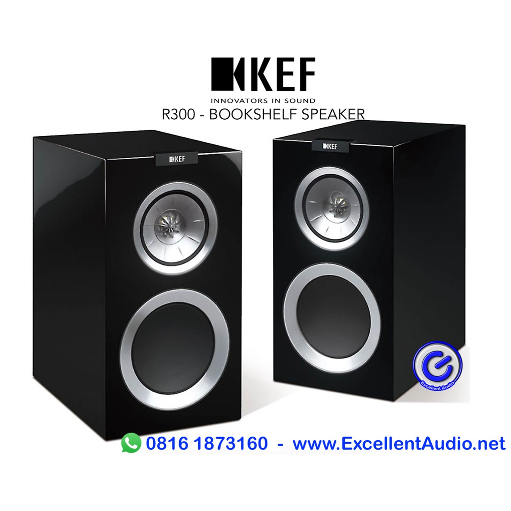 Jual KEF R300 pasif bookshelf speaker | Shopee Indonesia