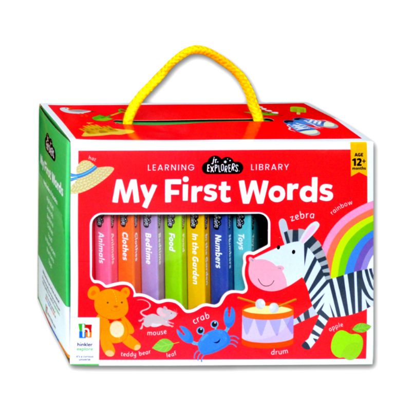 Jual IVB BUKU ANAK 1 BOX ISI 8 BOARD BOOKS ENGLISH MY FIRST WORDS ...