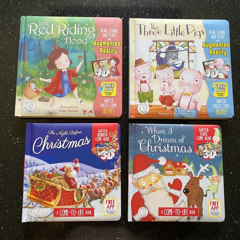 Jual Buku BBW AR Augmented Reality Red Riding Hood , Three Little Pigs ...