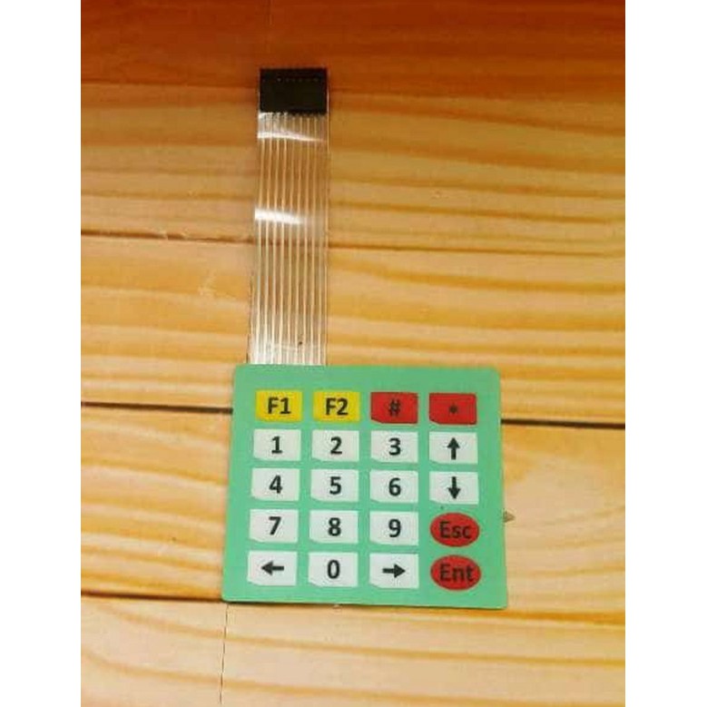 Jual Keypad membrane 4x5 Matrix Array keyboard keys switch for Arduino ...