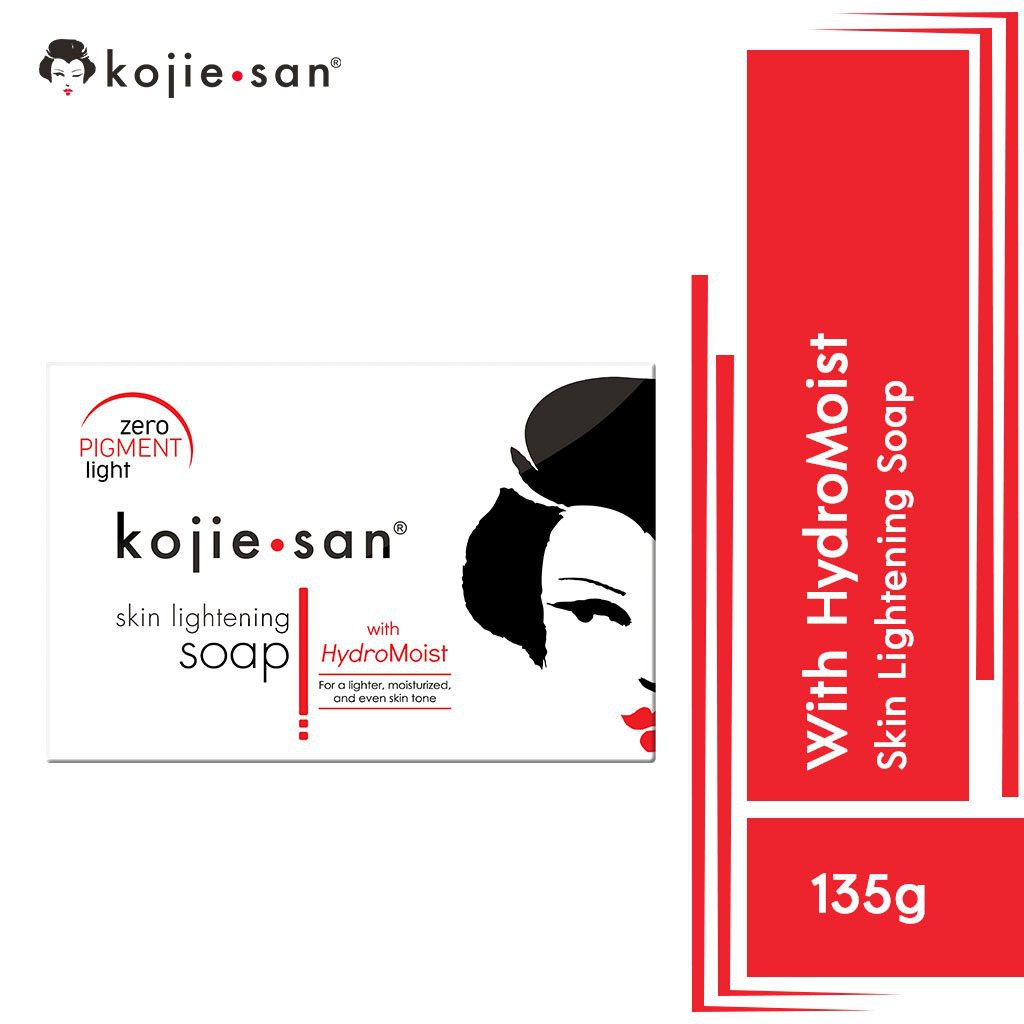 Jual Kojie San Skin Lightening Soap with HydroMoist - 135 gram | Shopee ...