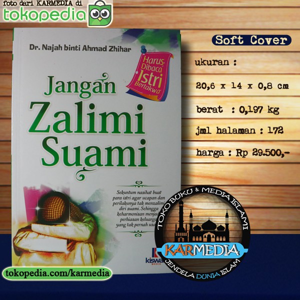 Jual Jangan Dzalimi - Zalimi Suami - Kiswah - Karmedia | Shopee Indonesia