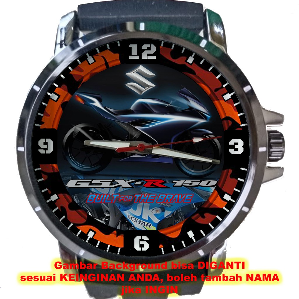Jual Suzuki GSX R150 art 3 Keren JUAL Jam Tangan Pria Custom Photo Logo ...