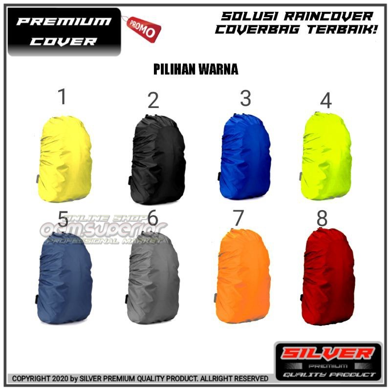 Jual RAIN COVER / COVER BAG / SARUNG TAS / COVER TAS / New | Shopee ...