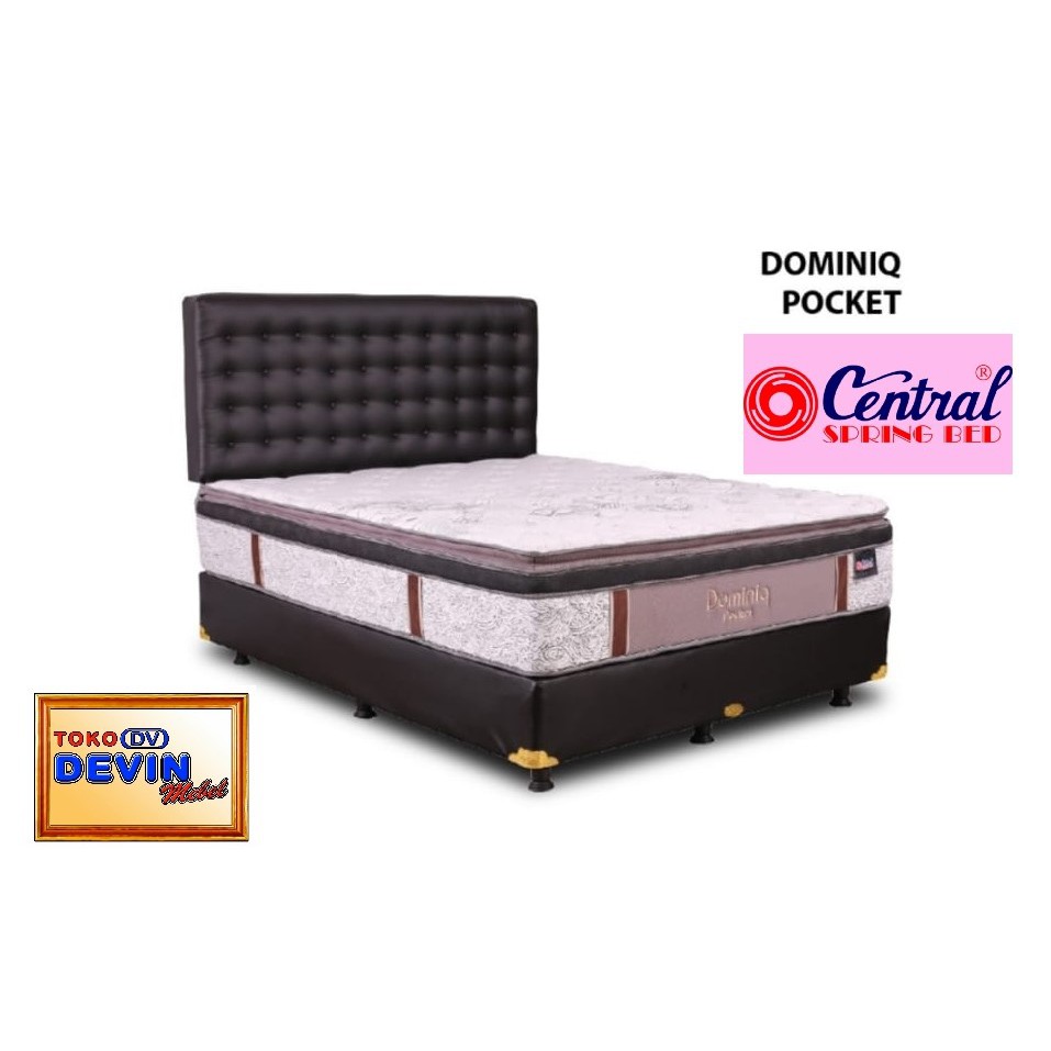 Jual Kasur CENTRAL Dominiq springbed (Hanya Kasur) | Shopee Indonesia