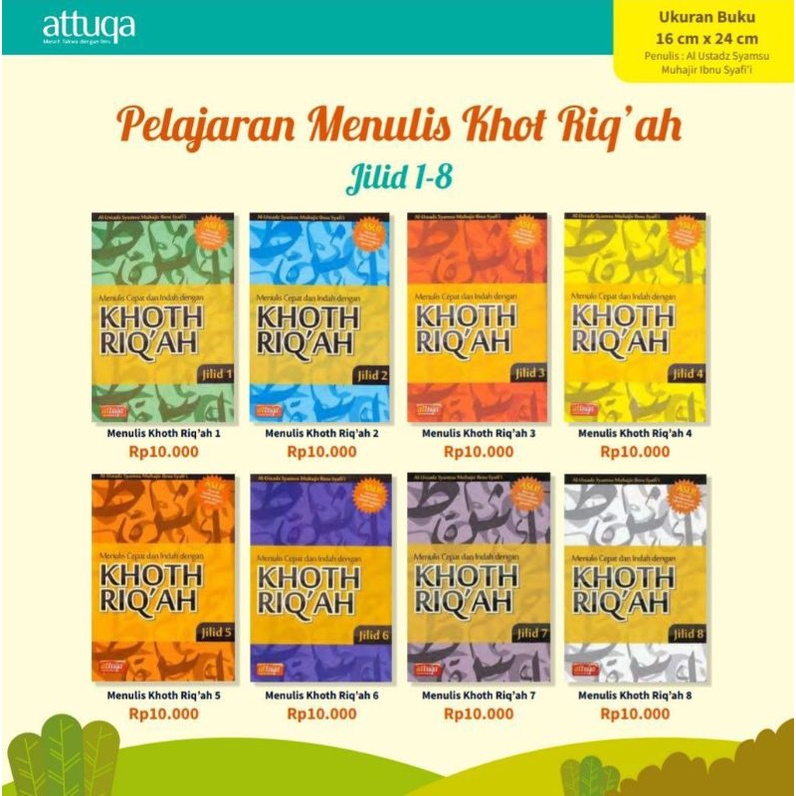Jual Panduan Menulis Cepat dan Indah dengan Khath Khot Riq'ah Khoth ...