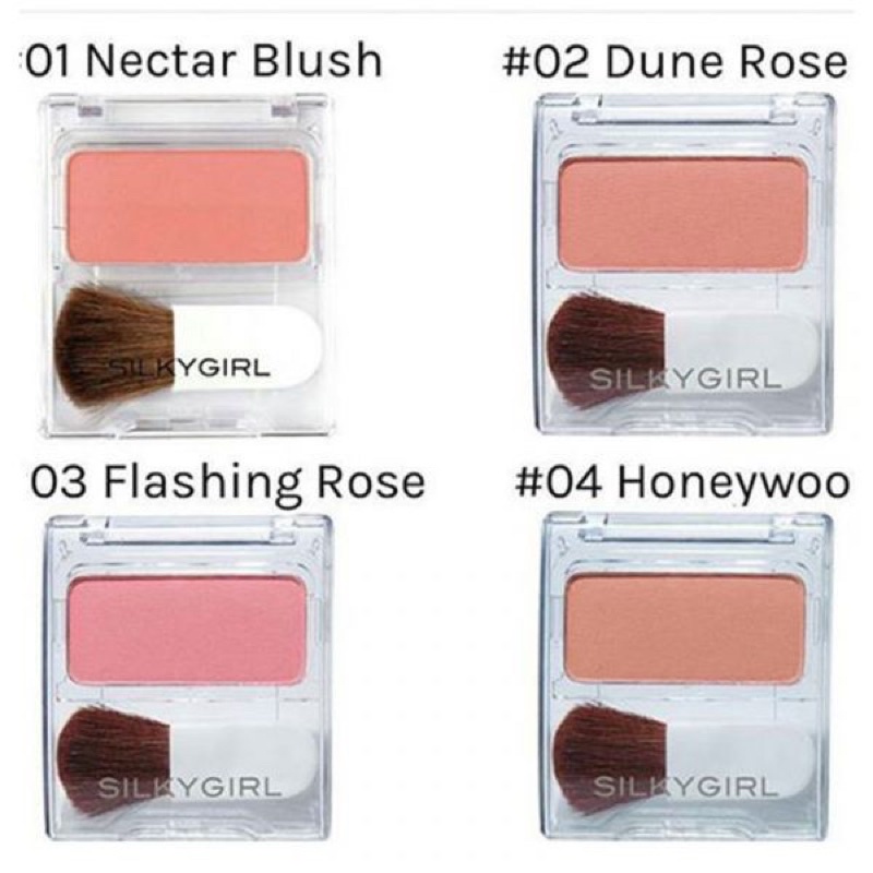Jual SILKYGIRL Blush Hour Blush On | Shopee Indonesia