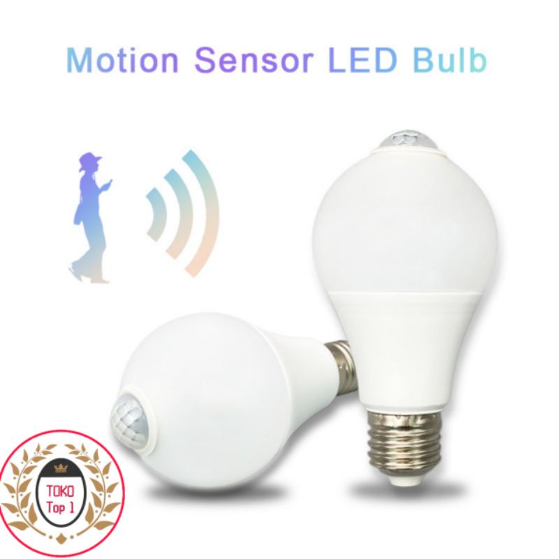 Jual Lampu LED JAPAN Motion Sensor 9w 9 wattLampu LED Motion Sensor 9w ...