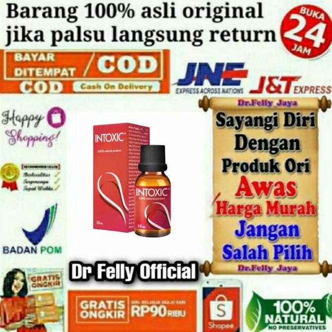 Jual Intoxic Asli Original Obat Parasit Herbal Intoxic Anti Parasit ...