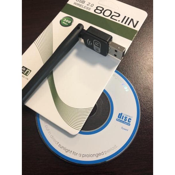 Jual WIRELESS USB ADAPTER (300MBPS) USB WIFI + ANTENNA | Shopee Indonesia