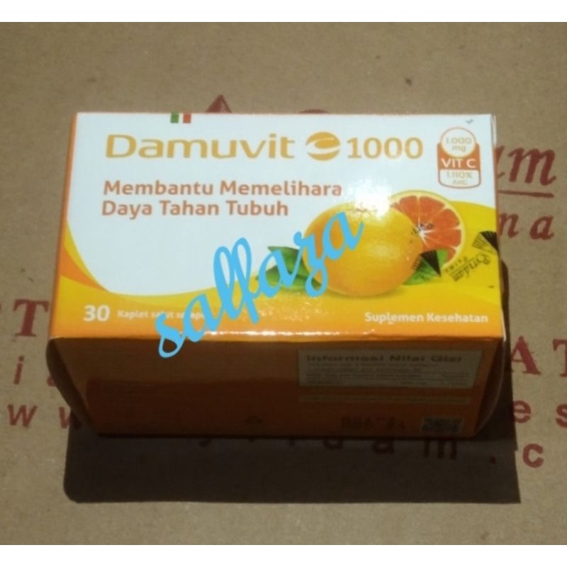 Jual damuvit C 1000mg vitamin c 1000mg | Shopee Indonesia