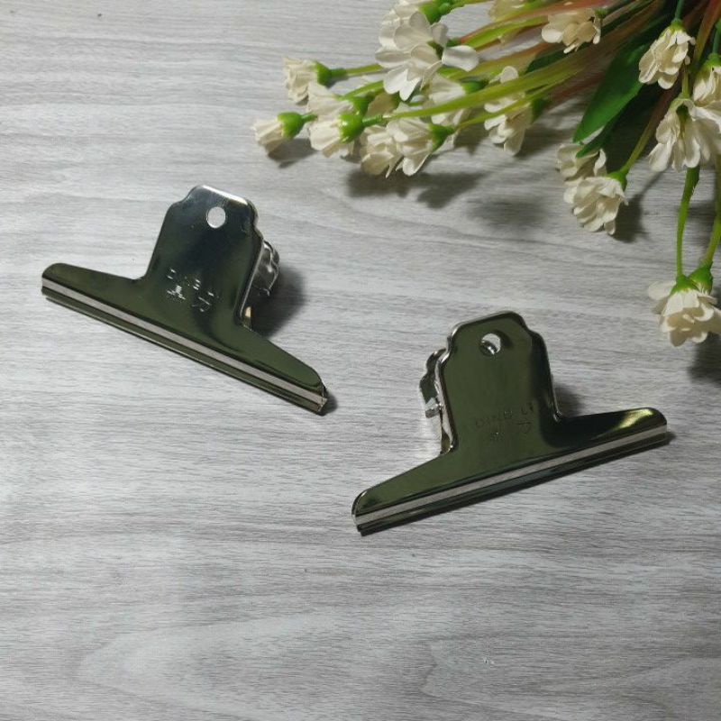 Jual PENJEPIT KERTAS / BULLDOG CLIP / CLIP KERTAS 12CM | Shopee Indonesia