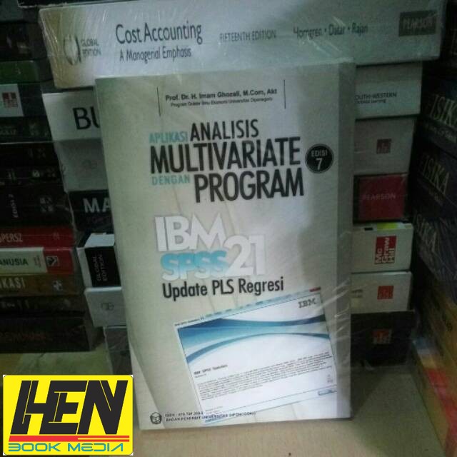Jual BUKU APLIKASI ANALISIS MULTIVARIATE DENGAN PROGRAM IBM SPSS 21 EDISI 7 IMAM GHOZALI ...