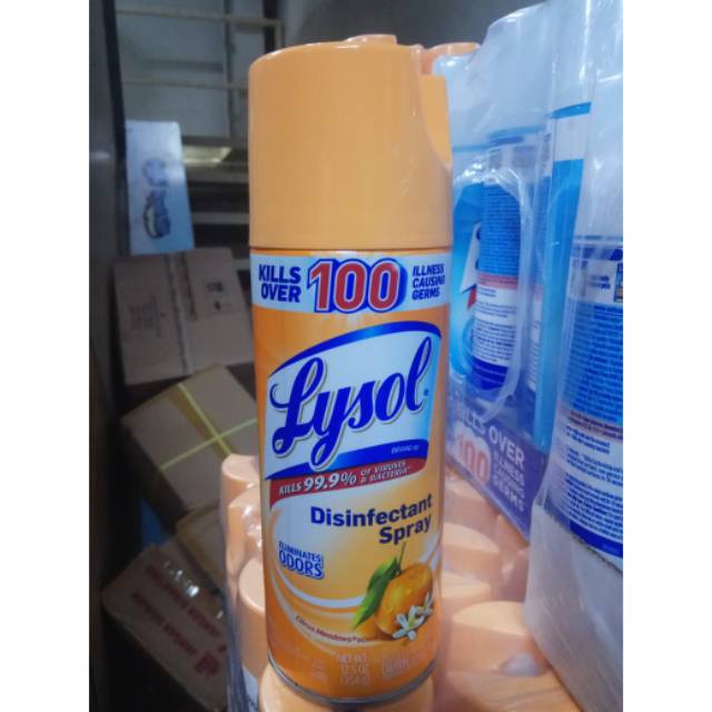 Jual Lysol disinfectant Pembunuh kuman, virus dan bakteri 354 gr ...