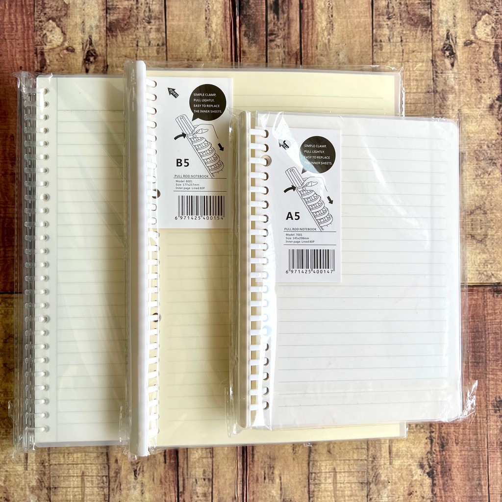 Jual Map Binder Cover Polos Wengu A5 B5 - Binder Note Polos Transparant ...