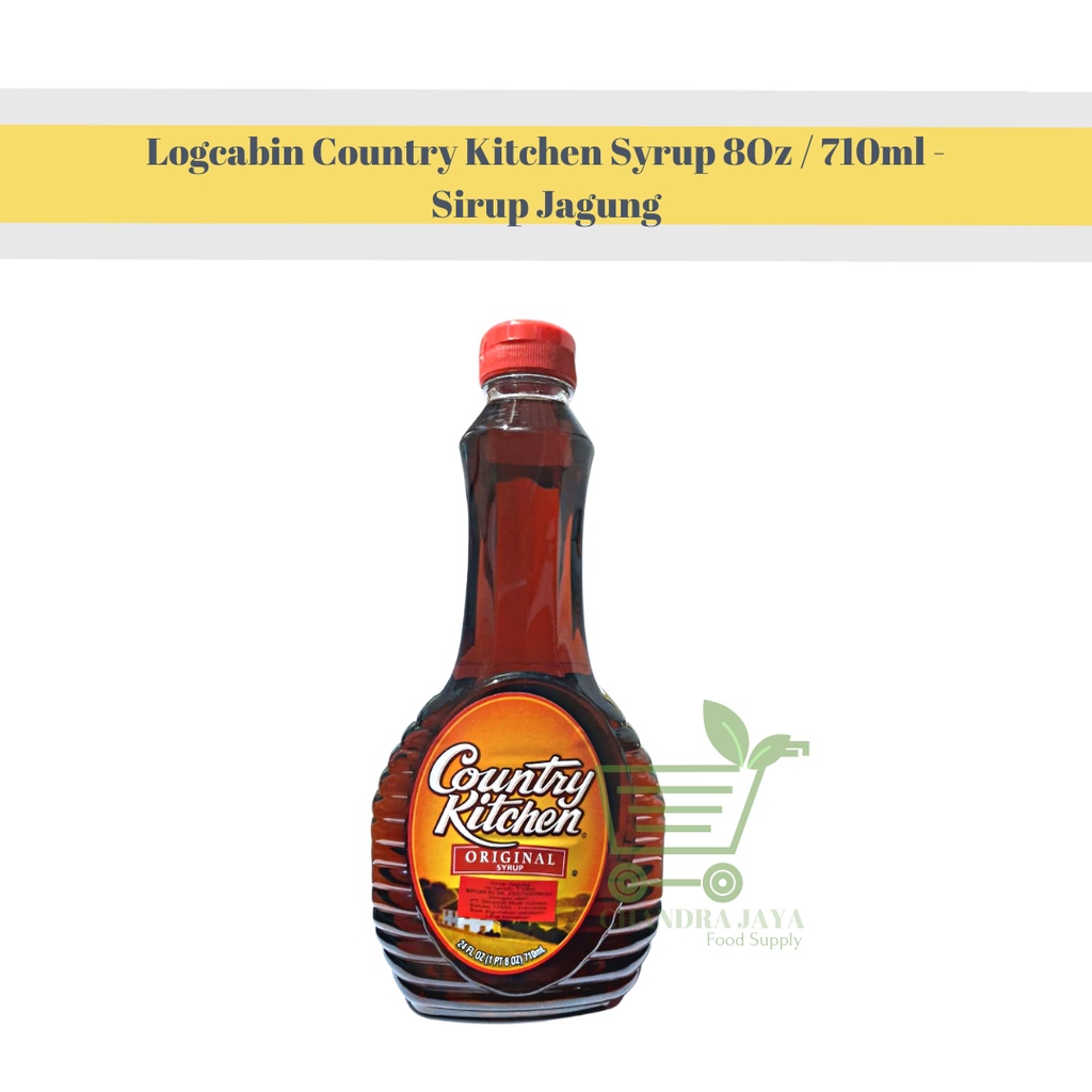 Jual LogCabin Country Kitchen Syrup 8oz / 710ml - Sirup Jagung | Shopee ...