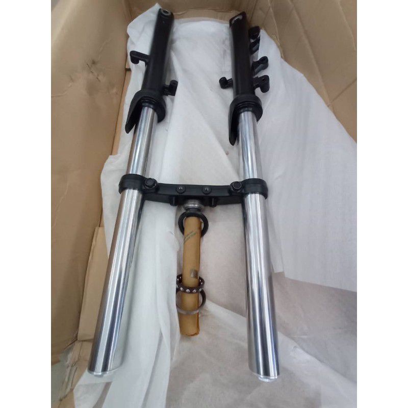 Jual Front fork Assy shock depan fulset Yamaha R25 original 1WD-F3100 ...