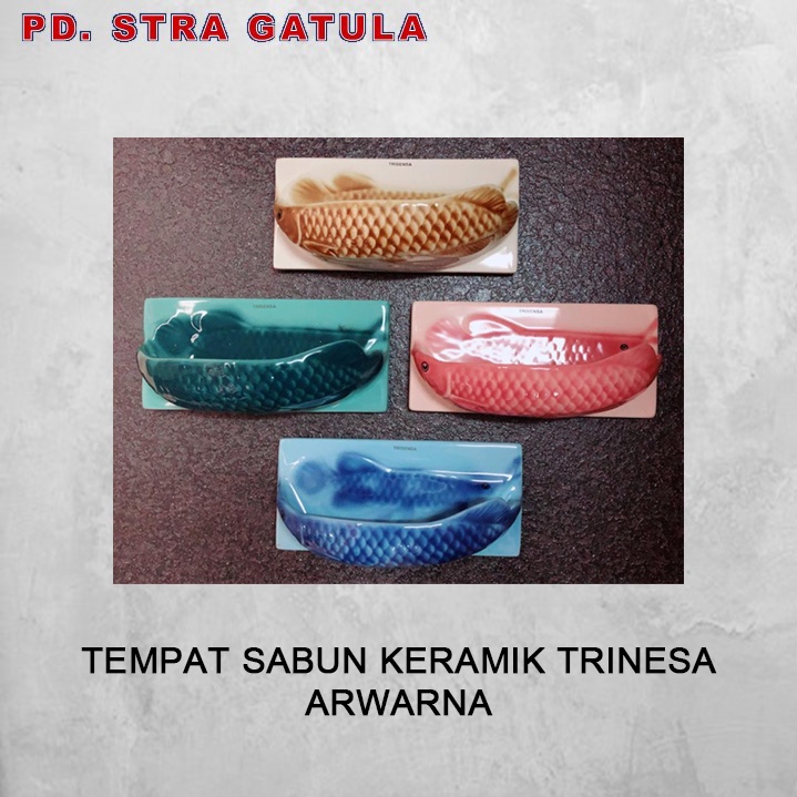 Jual Tempat Sabun Keramik Trisensa Ikan Arwana | Shopee Indonesia