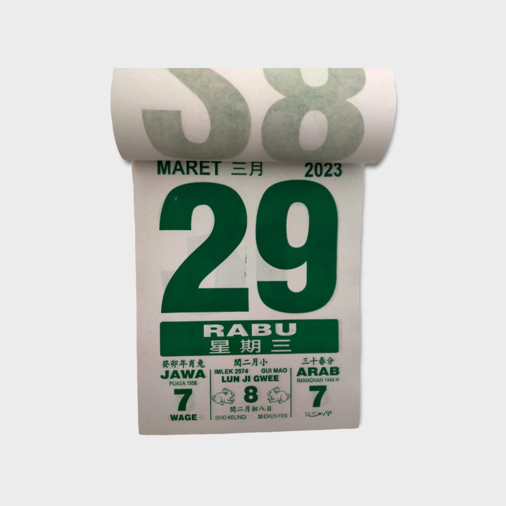 Jual kalender harian / harian sobek sedang tahun 2023 | Shopee Indonesia