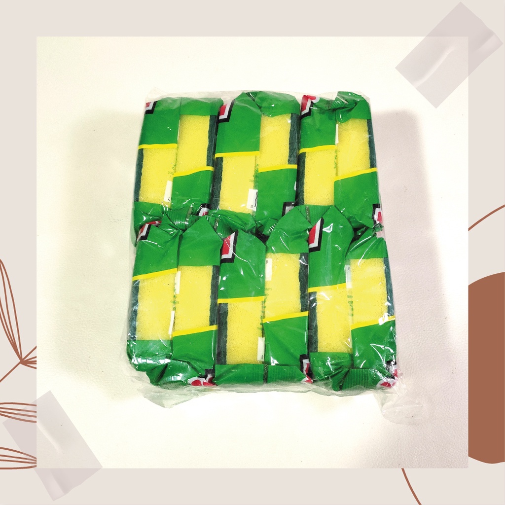 Jual Sabut Spons Susemi / Cuci Piring Susemi / Tapas Hijau / Tapas ...