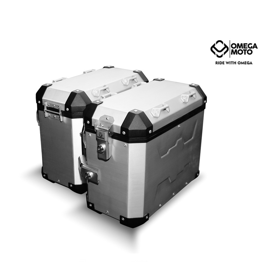 Jual SIDEBOX PANNIER OMEGAMOTO 30L Box Motor Samping Include Bracket ...